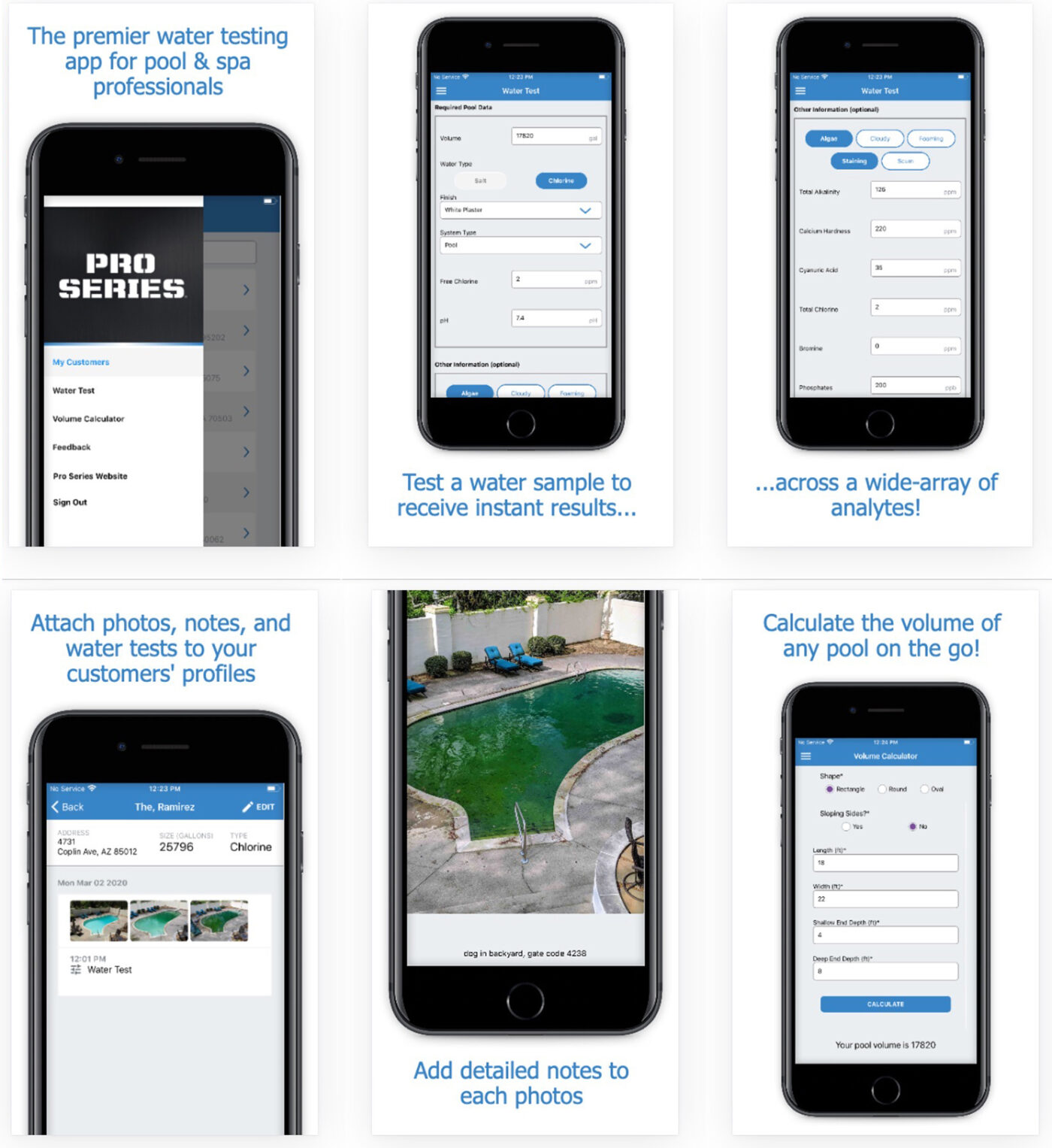 ProSeries app available from NC Brands - PoolPro