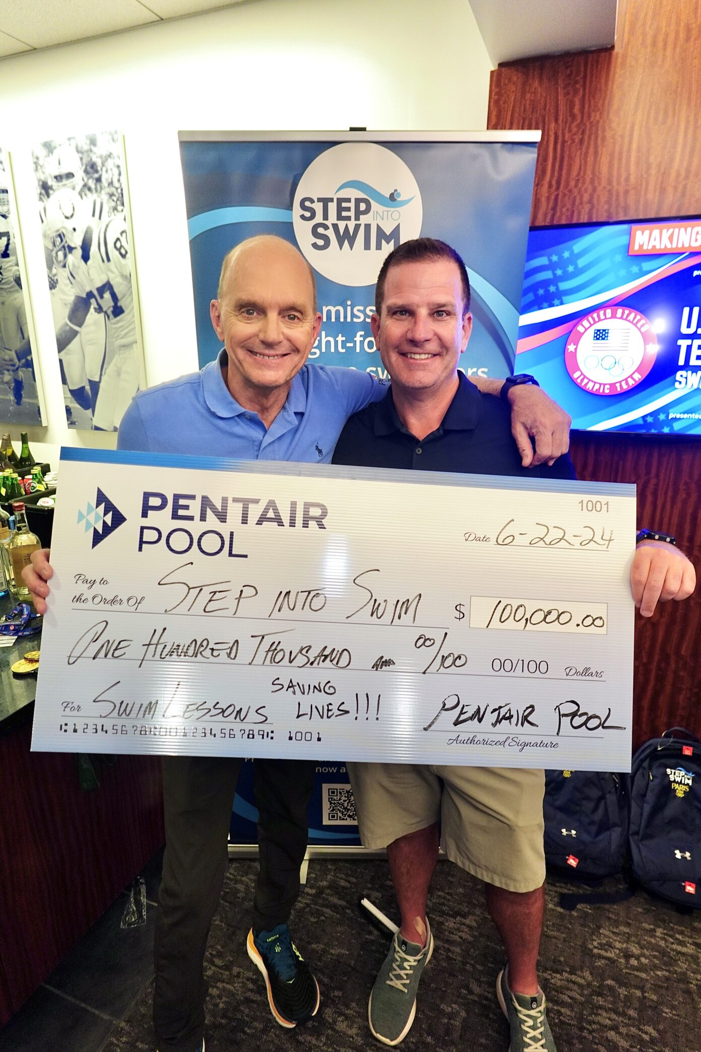 Step Into Swim Partners with Pentair Pool