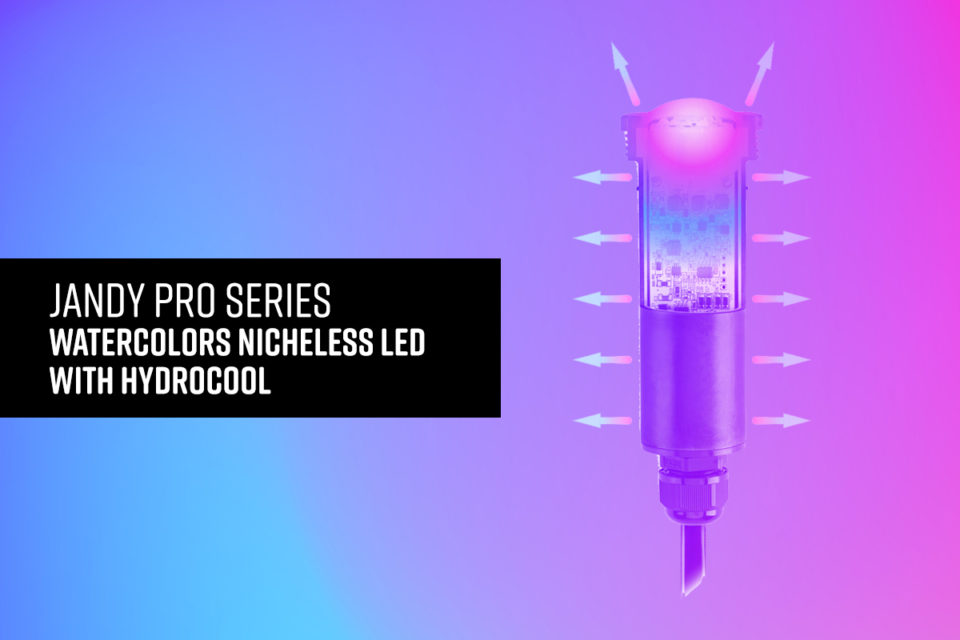 Jandy Pro Series WaterColors Nicheless LED with HydroCool - PoolPro