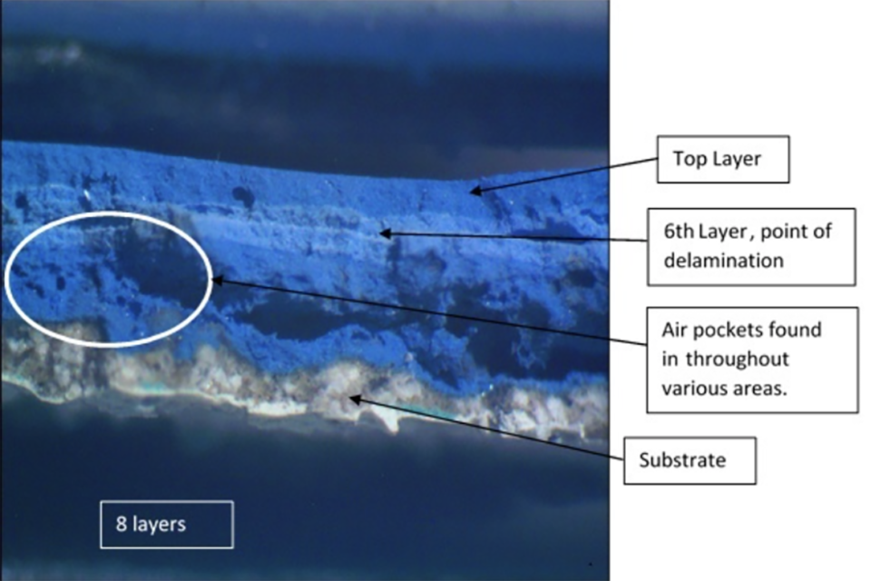 RAMUC Provides Free Pool Paint Chip Analysis - PoolPro