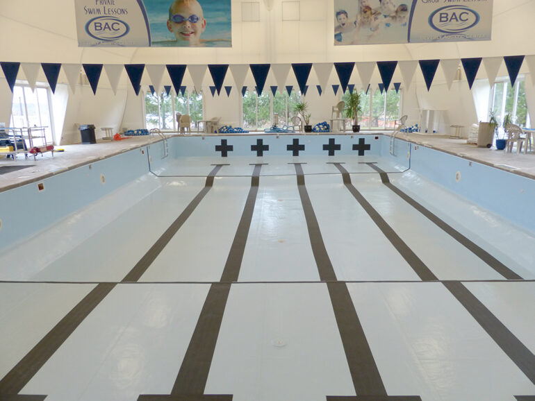 PVC Membrane Saves Old Commercial Pools - PoolPro