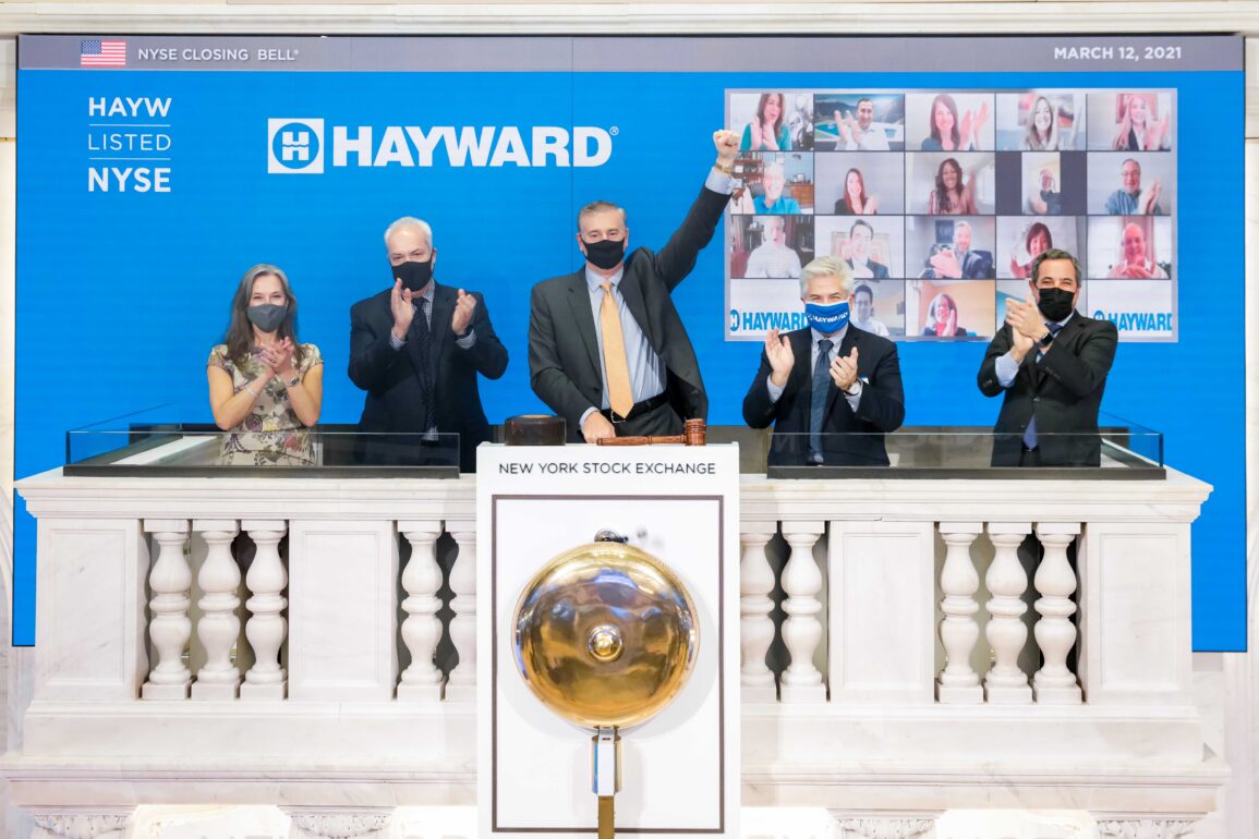 Hayward Trading Begins - PoolPro