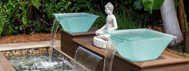 LED WaterBowls and LED Sheers Add Wow Factor Like Nothing Else - PoolPro