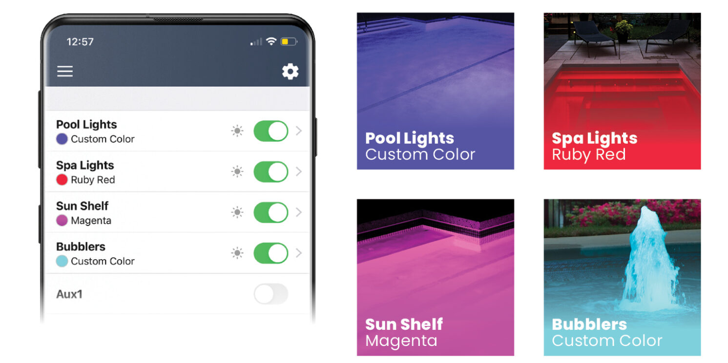 Jandy Introduces Infinite WaterColors LED Lighting Lineup