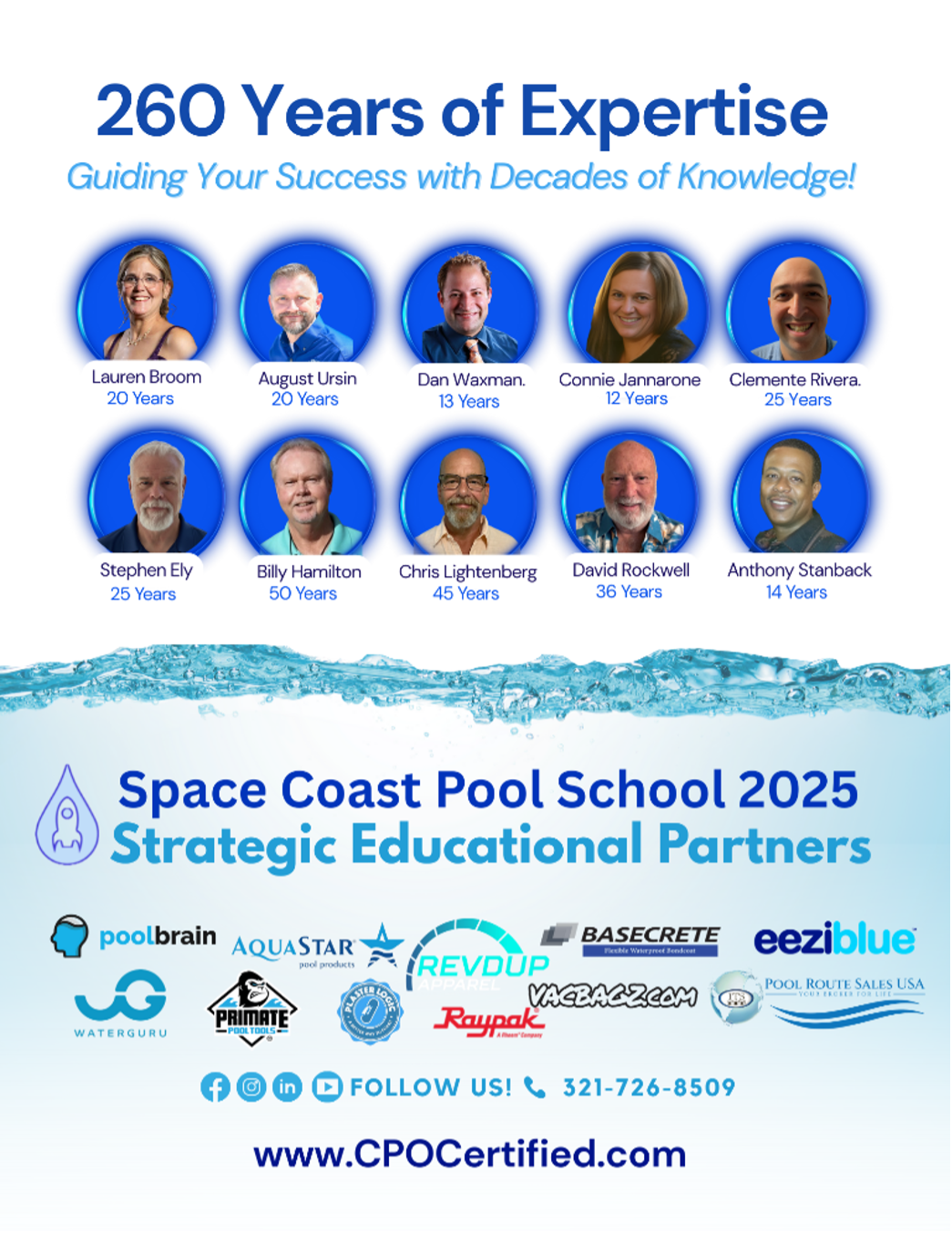 Space Coast Pool School Announces 2025 Educational Partners, Highlights ...